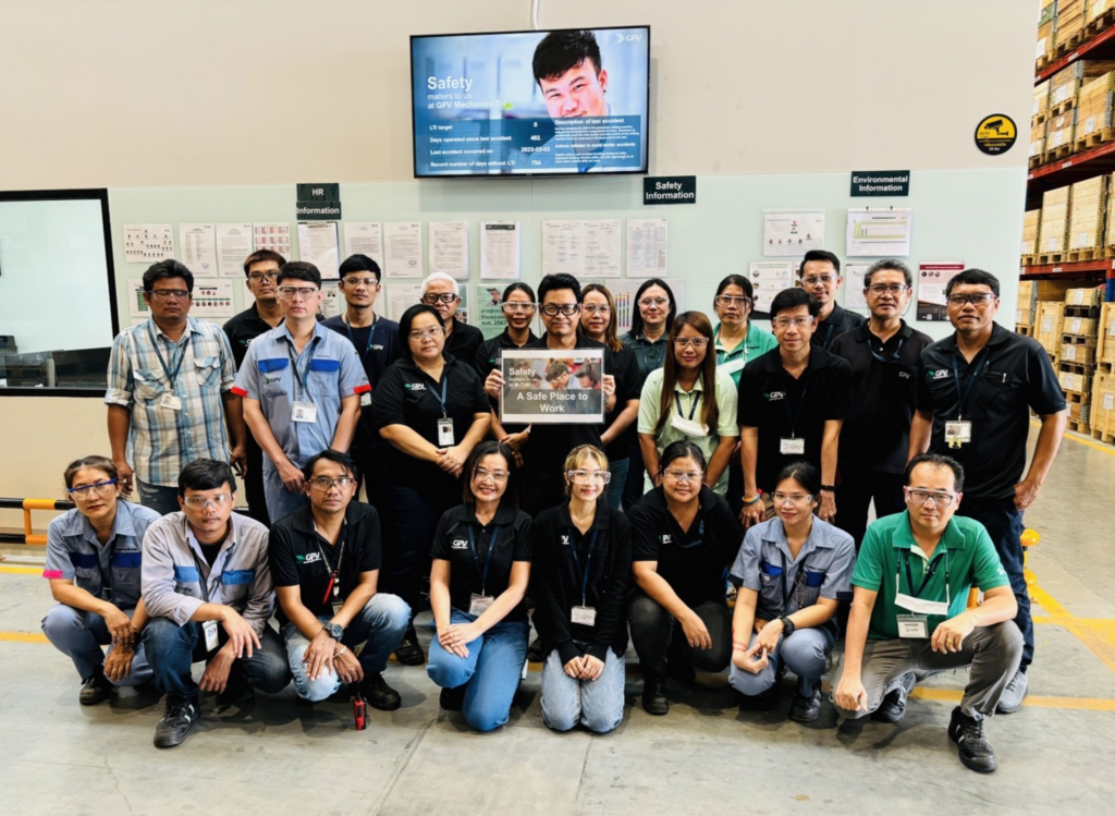 A safe place to work | GPV