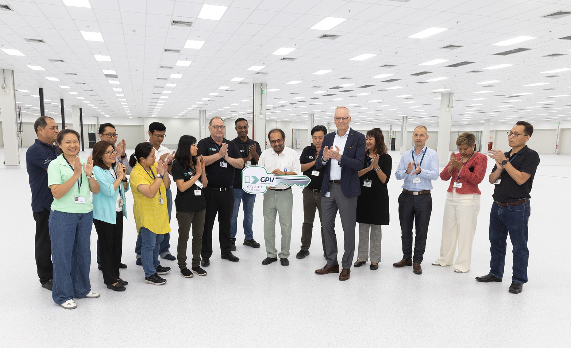 Handover of refurbished factory building | GPV